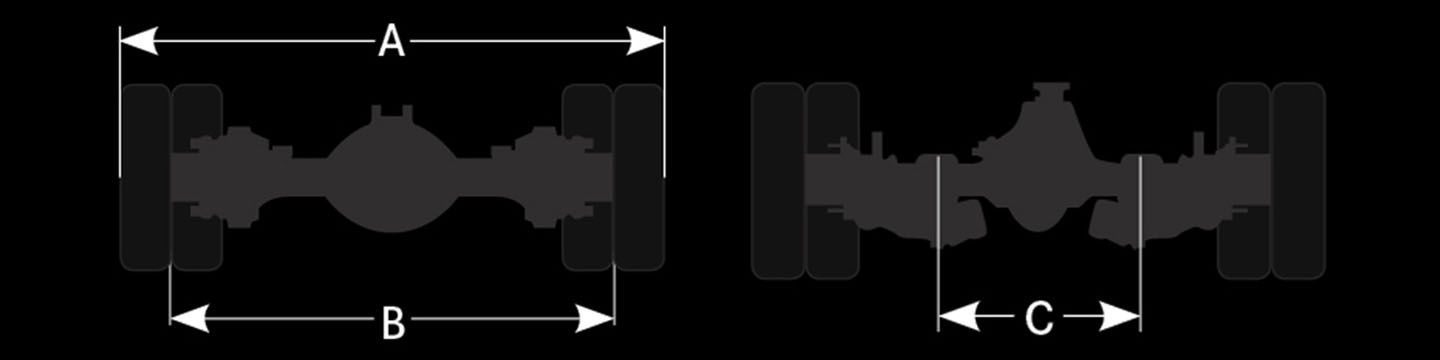 Bus rear axle systems