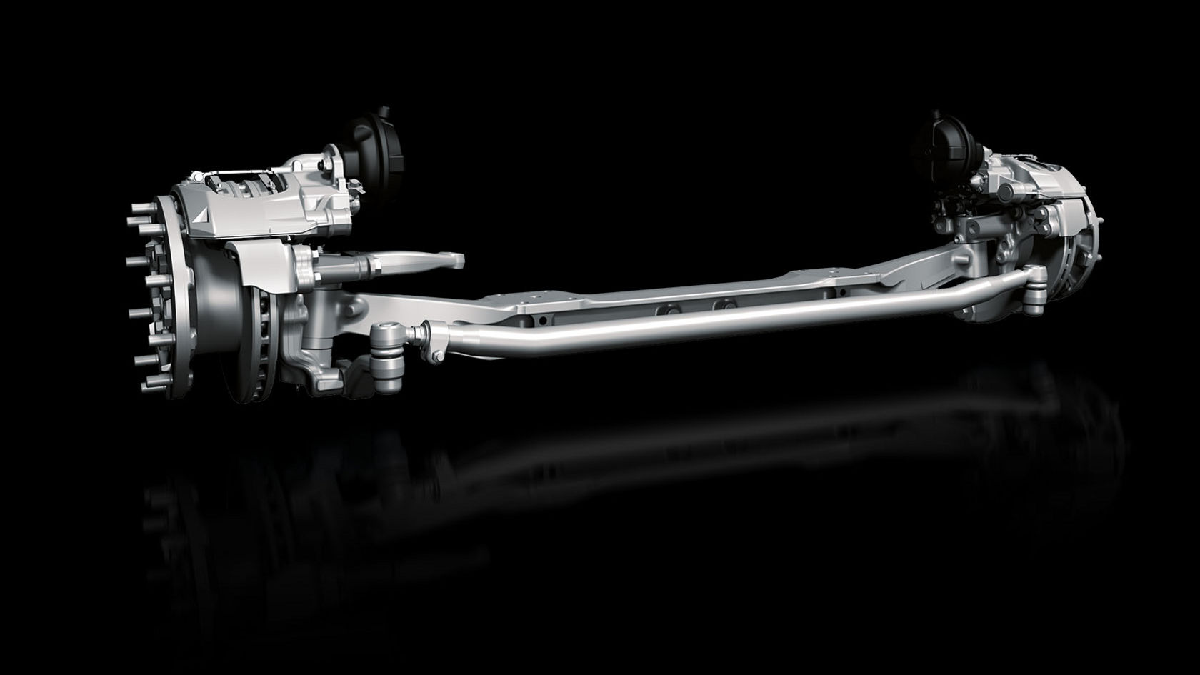 Bus front axle systems.