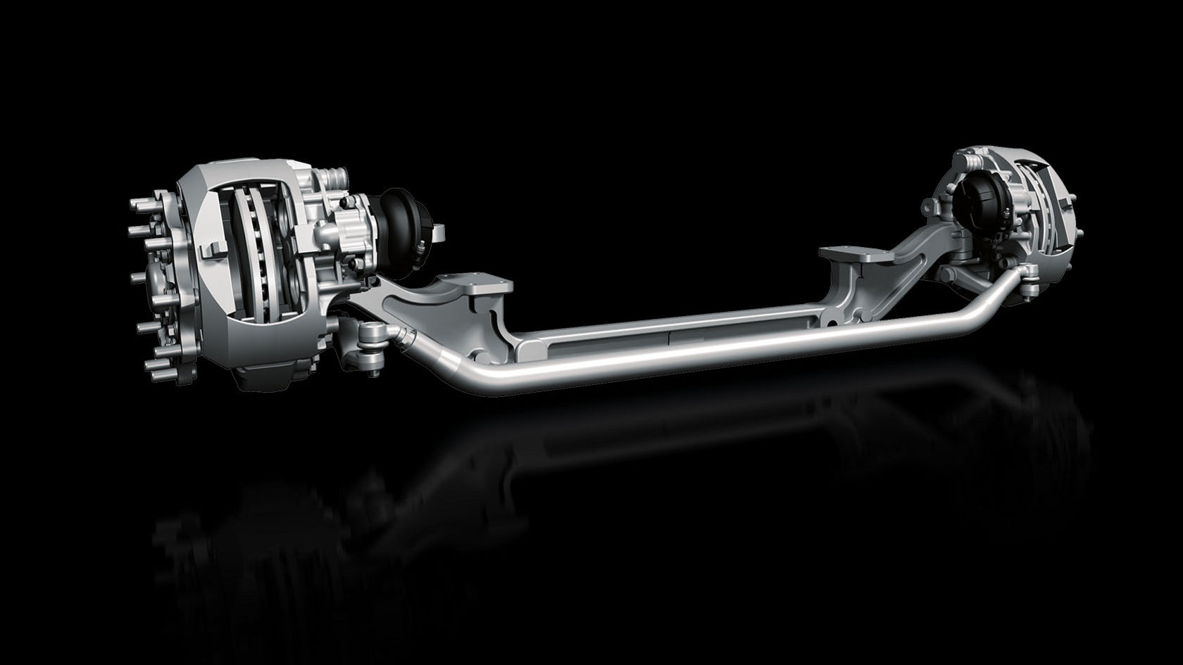 Bus front axle systems.