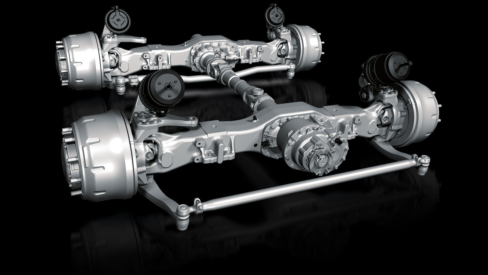 Powertrain axle systems