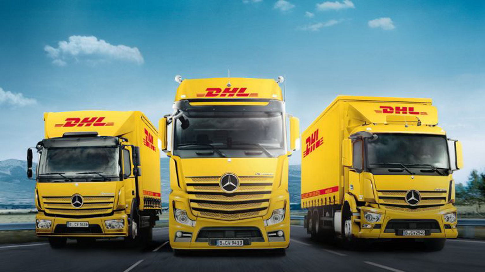 DHL/Deutsche Post | Mercedes-Benz Trucks