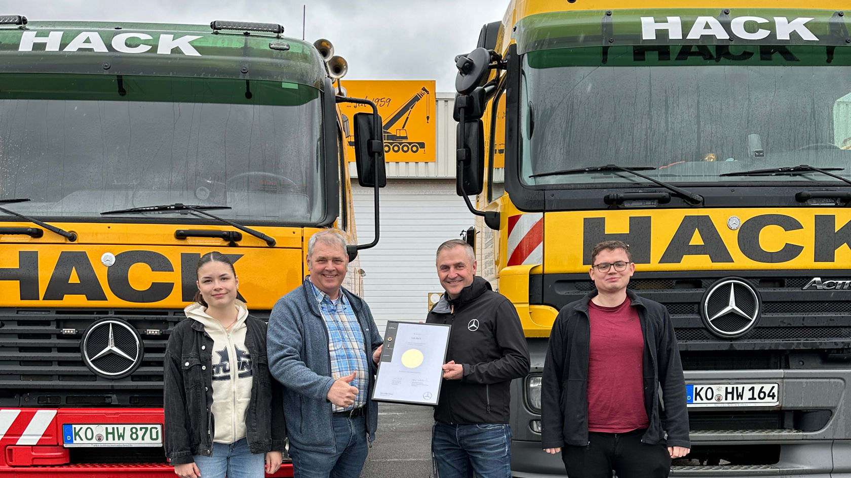 Kilometermillionär: Udo Hack | Mercedes-Benz Trucks Deutschland