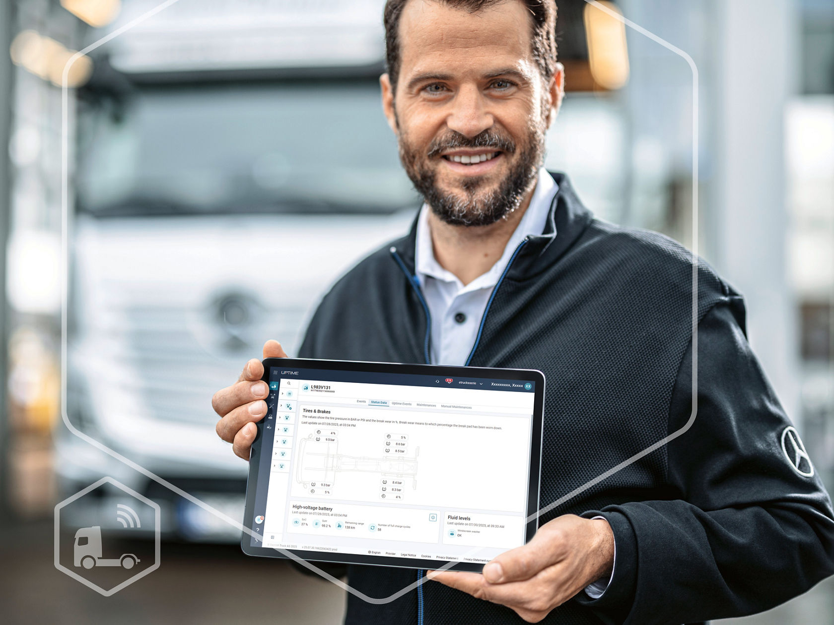 Digital services | Mercedes-Benz Trucks International